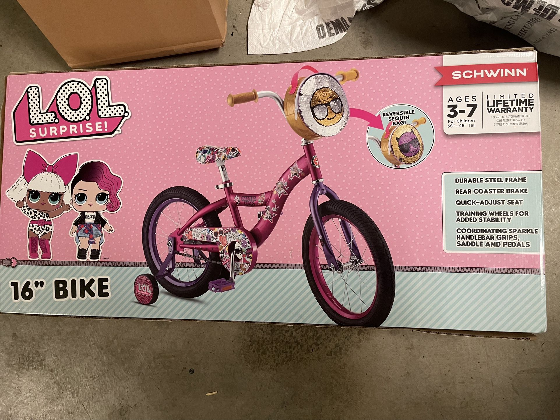 LOL Surprise Schwinn 16” Youth Bike NEW for Sale in Sacramento, CA ...