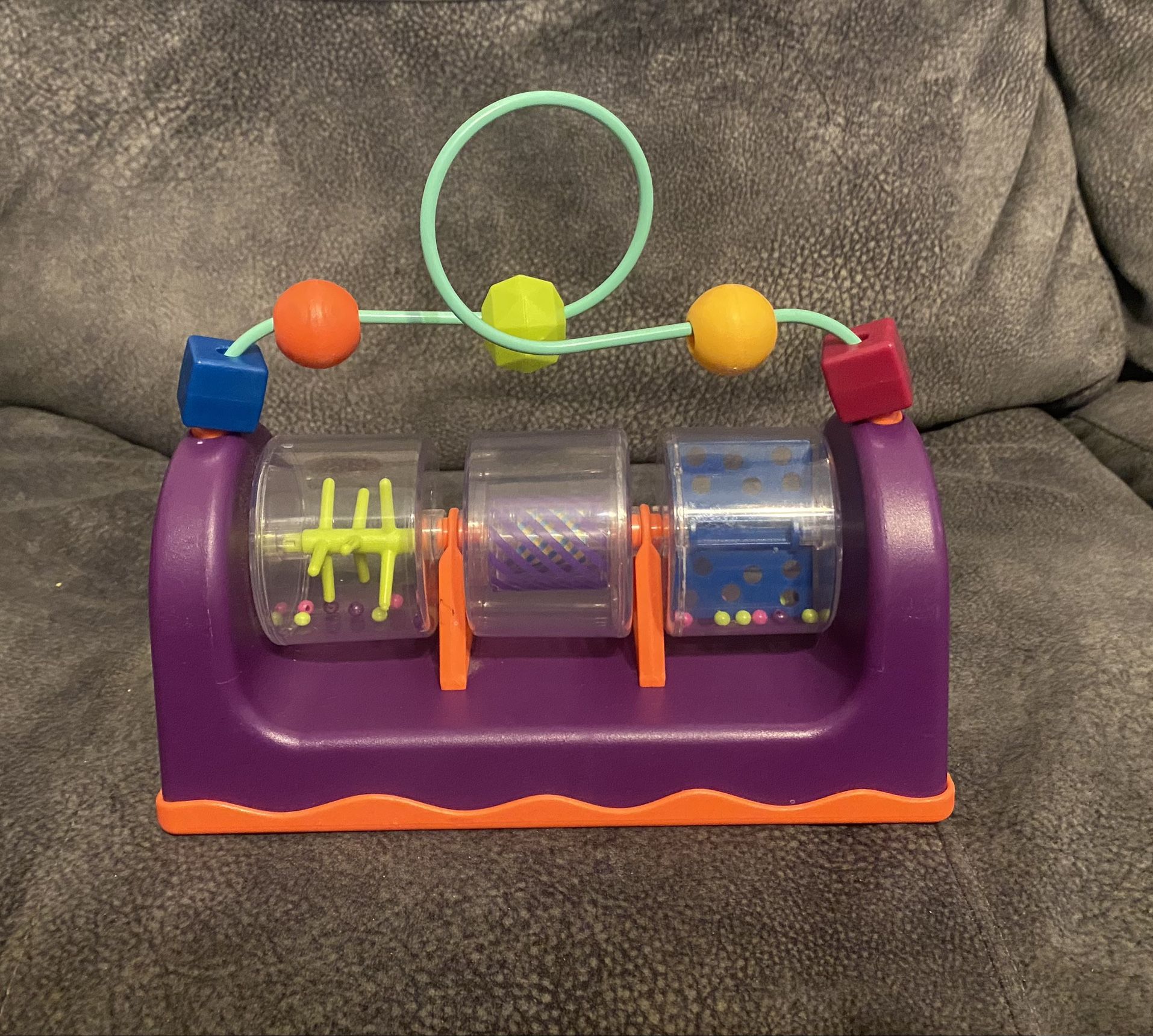 Battat B. Spin, Roll Baby Activity Bead Maze and Rattle Ball for Sale ...