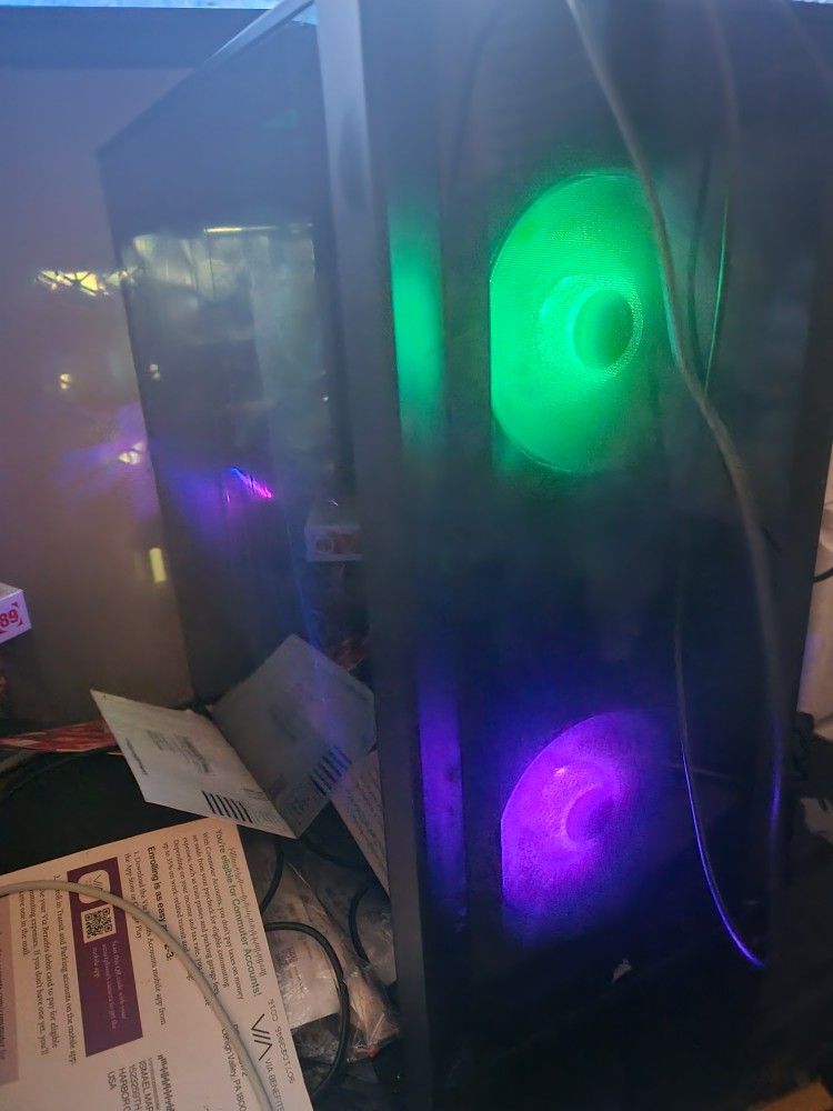 gaming desktop ,asus g15ce with rtx 3070 with new case for Sale in Los ...