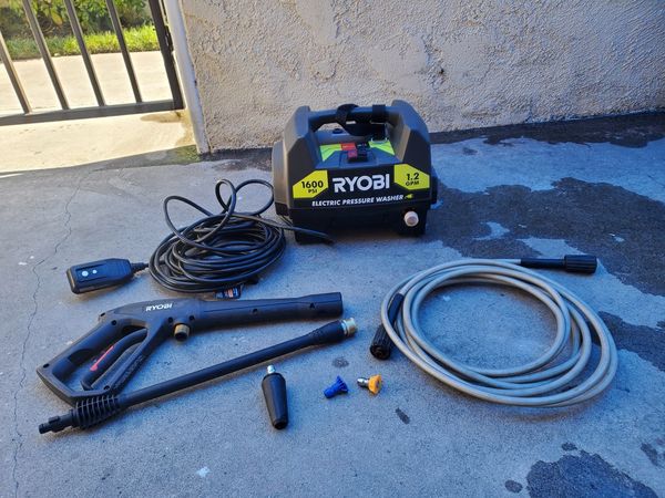 Ryobi 1600 psi pressure washer - sekavm