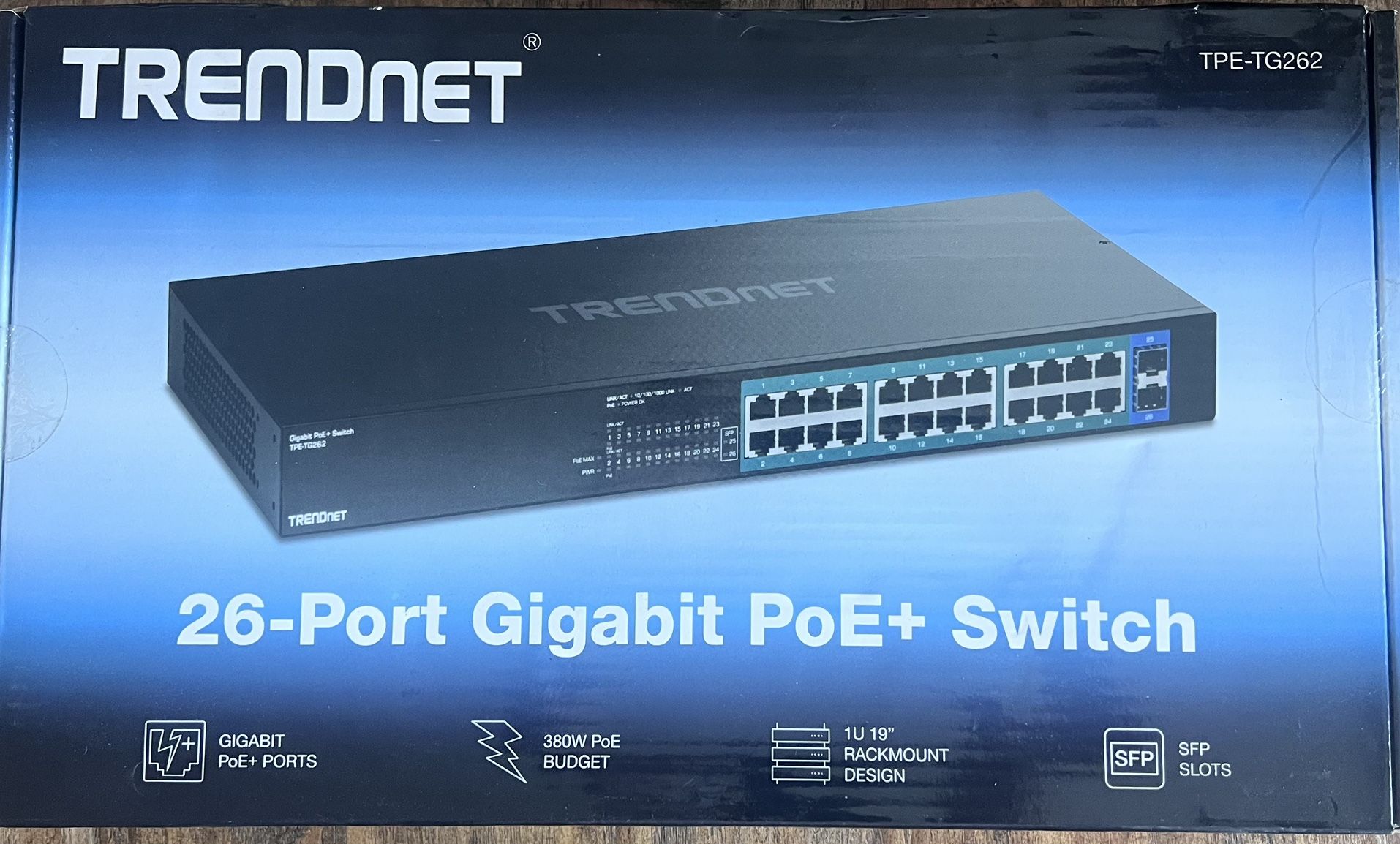 Trendnet 26-port Gig PoE + Switch for Sale in Huntington Beach, CA ...
