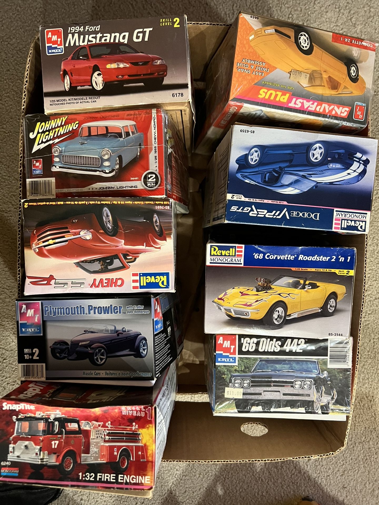 9 Vintage Model Car Kits New Opened for Sale in Seattle, WA - OfferUp