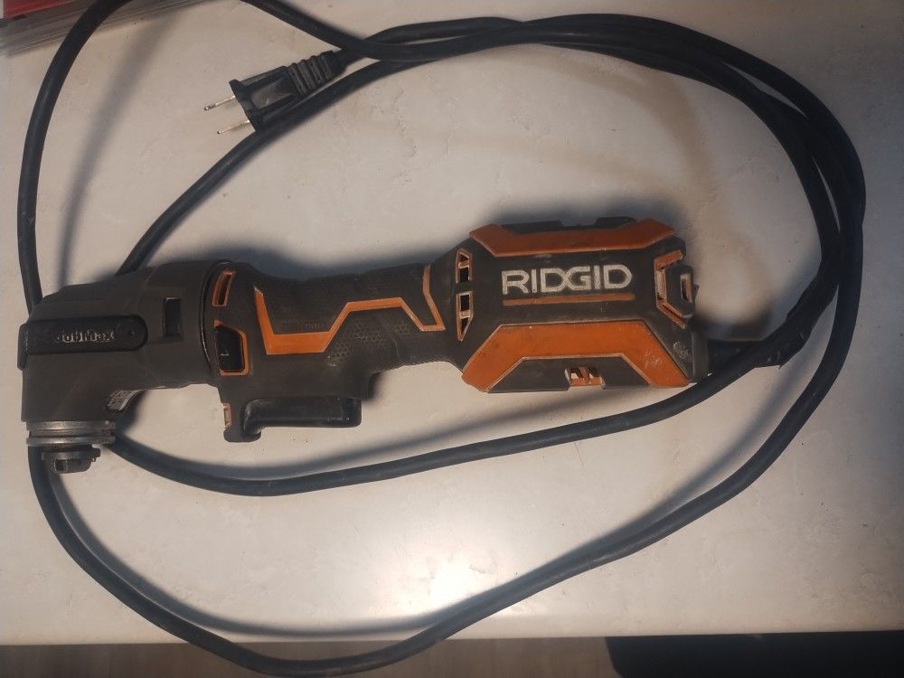 Ridgid R28602 JobMax 4 Amp Corded Multi Tool with Replaceable Heads ...