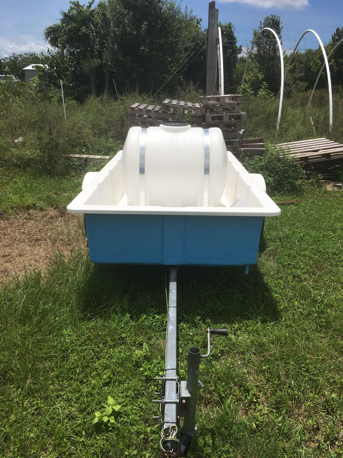 Fiberglass pool trailer for Sale in Lake Worth, FL - OfferUp