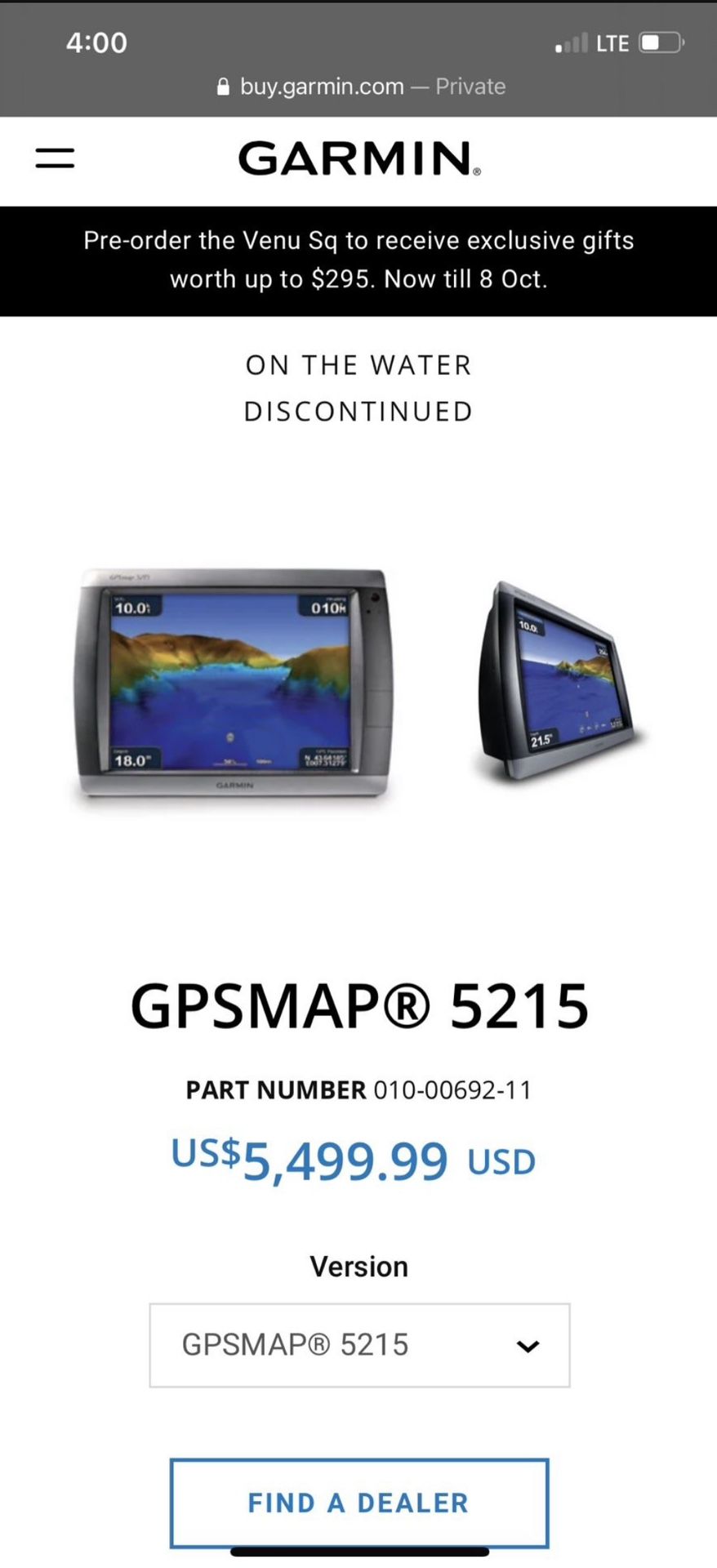 Garmin GPSMAP 5215 for Sale in Miami, FL - OfferUp