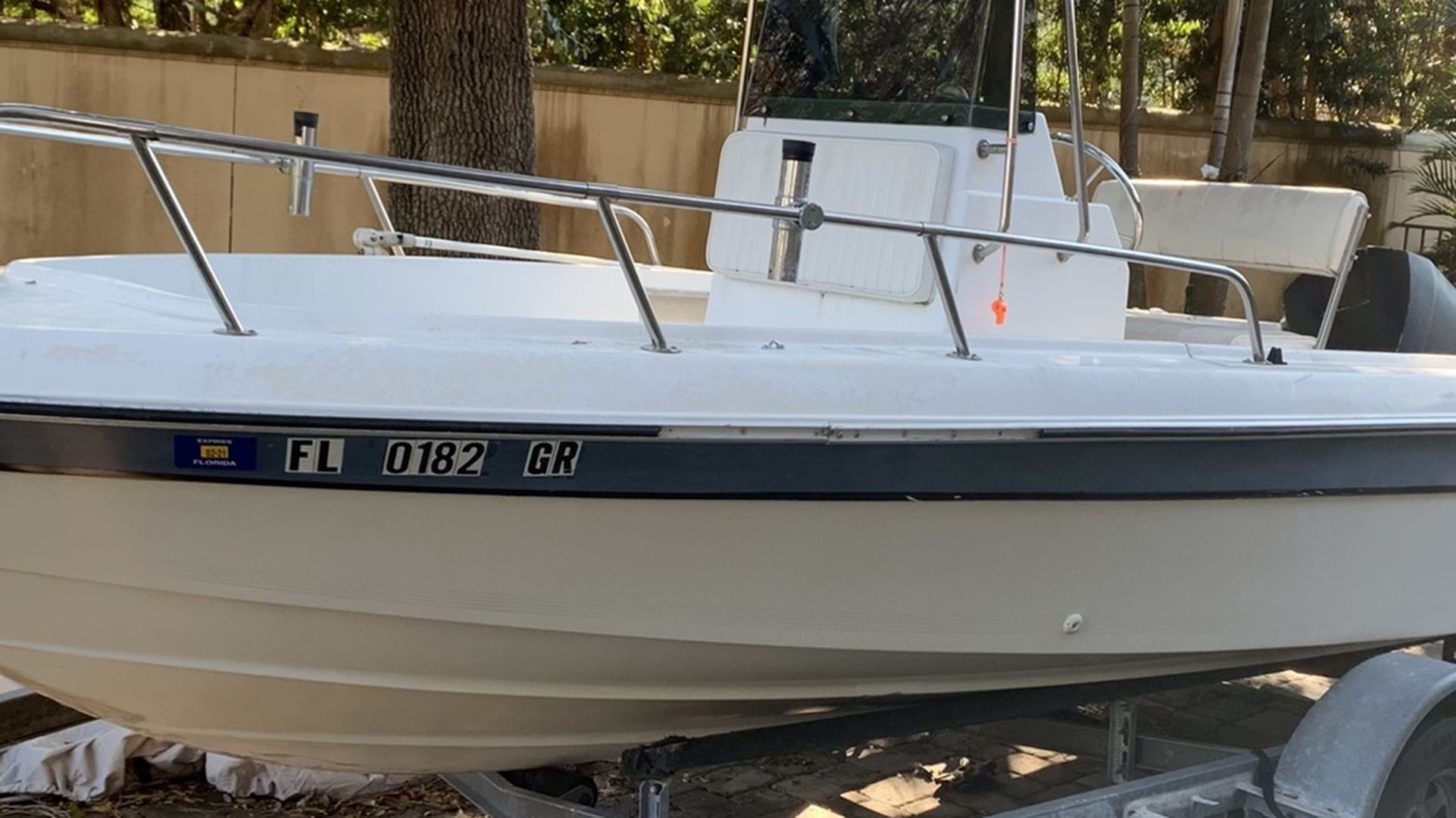 1990 17' Sunbird Center Console Boat With Engine for Sale in Orlando ...
