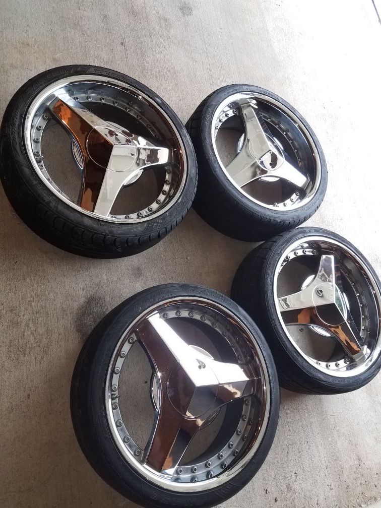 20" inch HELO Blade Rims for Sale in Richmond, TX - OfferUp