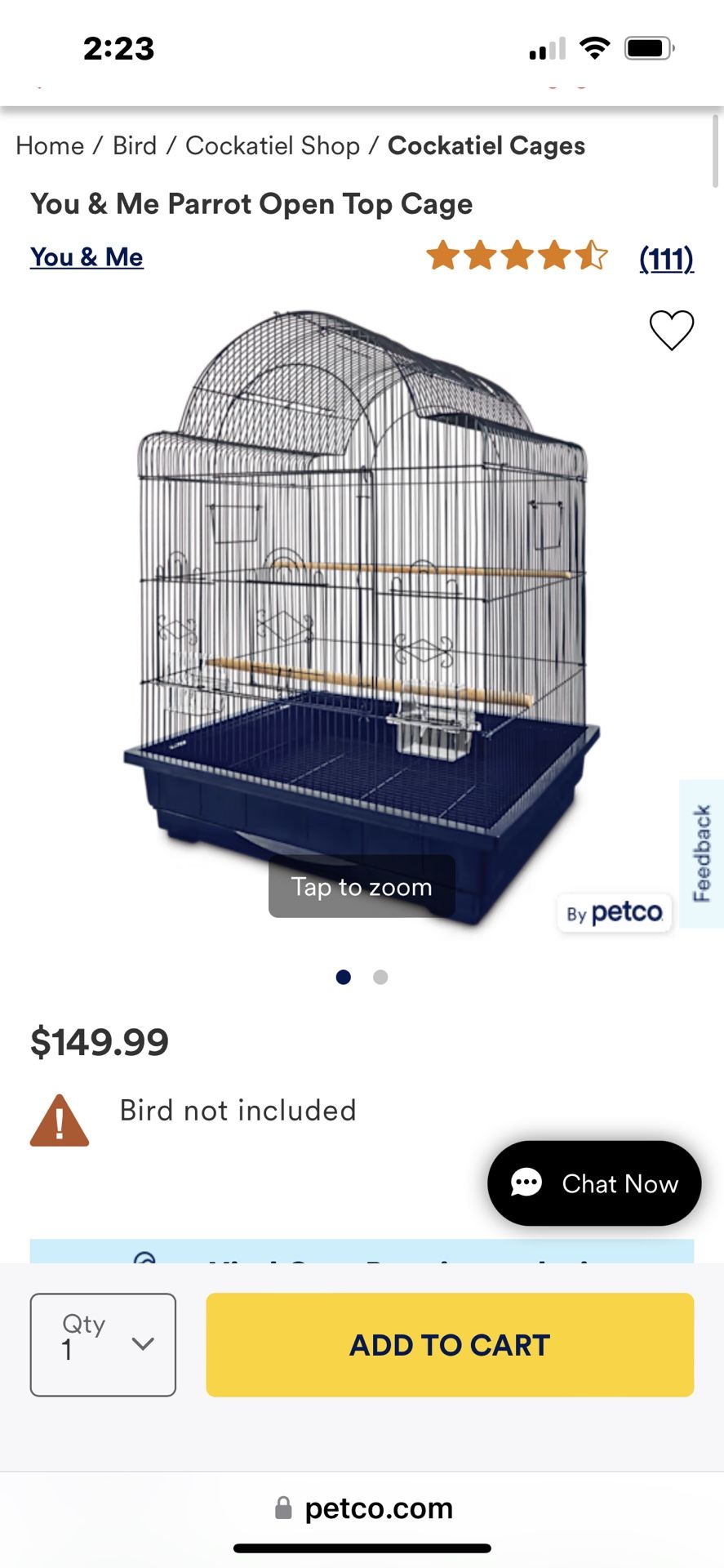 Bird Cage With Stand for Sale in Tampa, FL - OfferUp