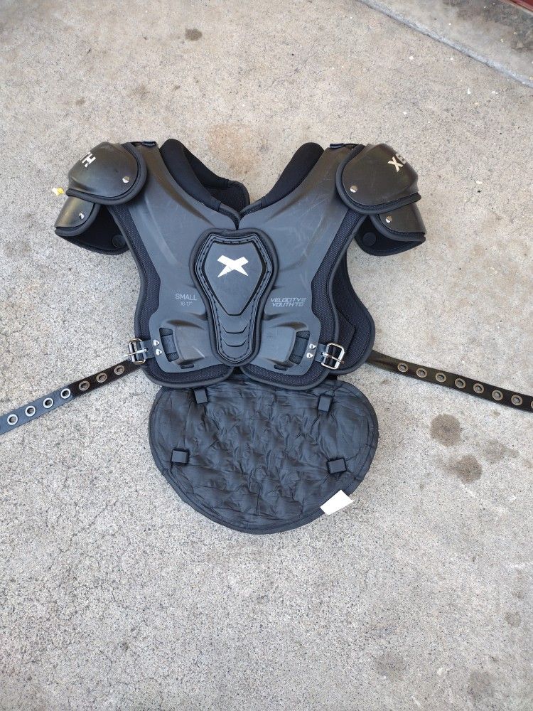 Football Shoulder Pads And Lower Back Guard for Sale in Santa Ana, CA ...
