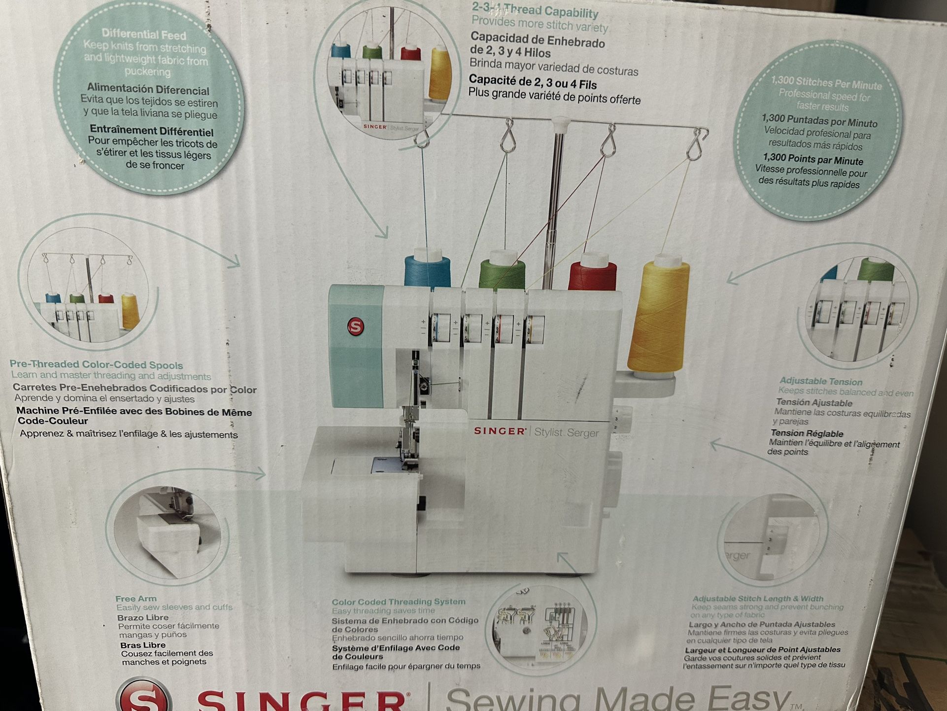 Singer Stylist 14SH764 Serger NEW for Sale in Portland, OR - OfferUp
