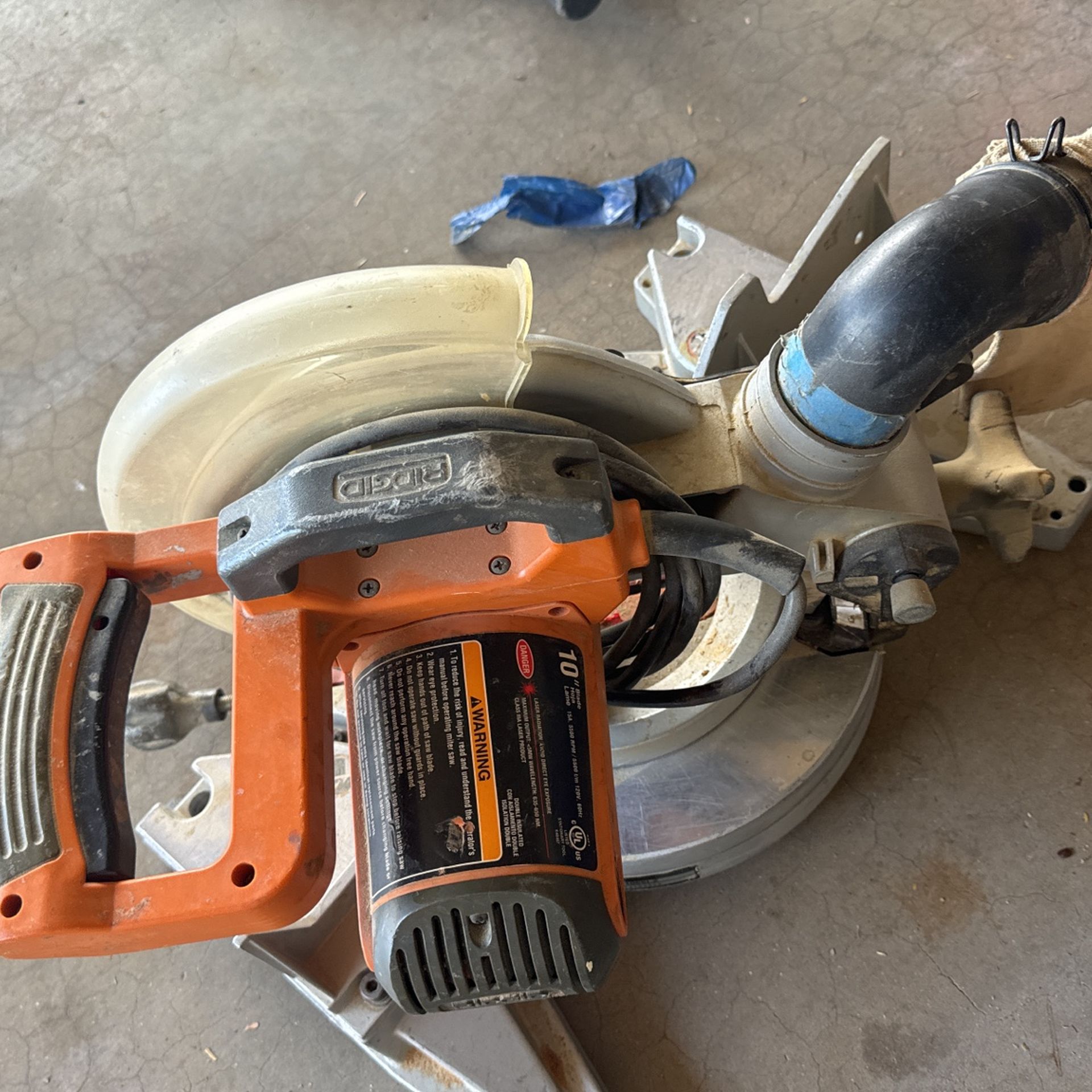 Saw 10 ridgid ms1065lza Tools Machinery