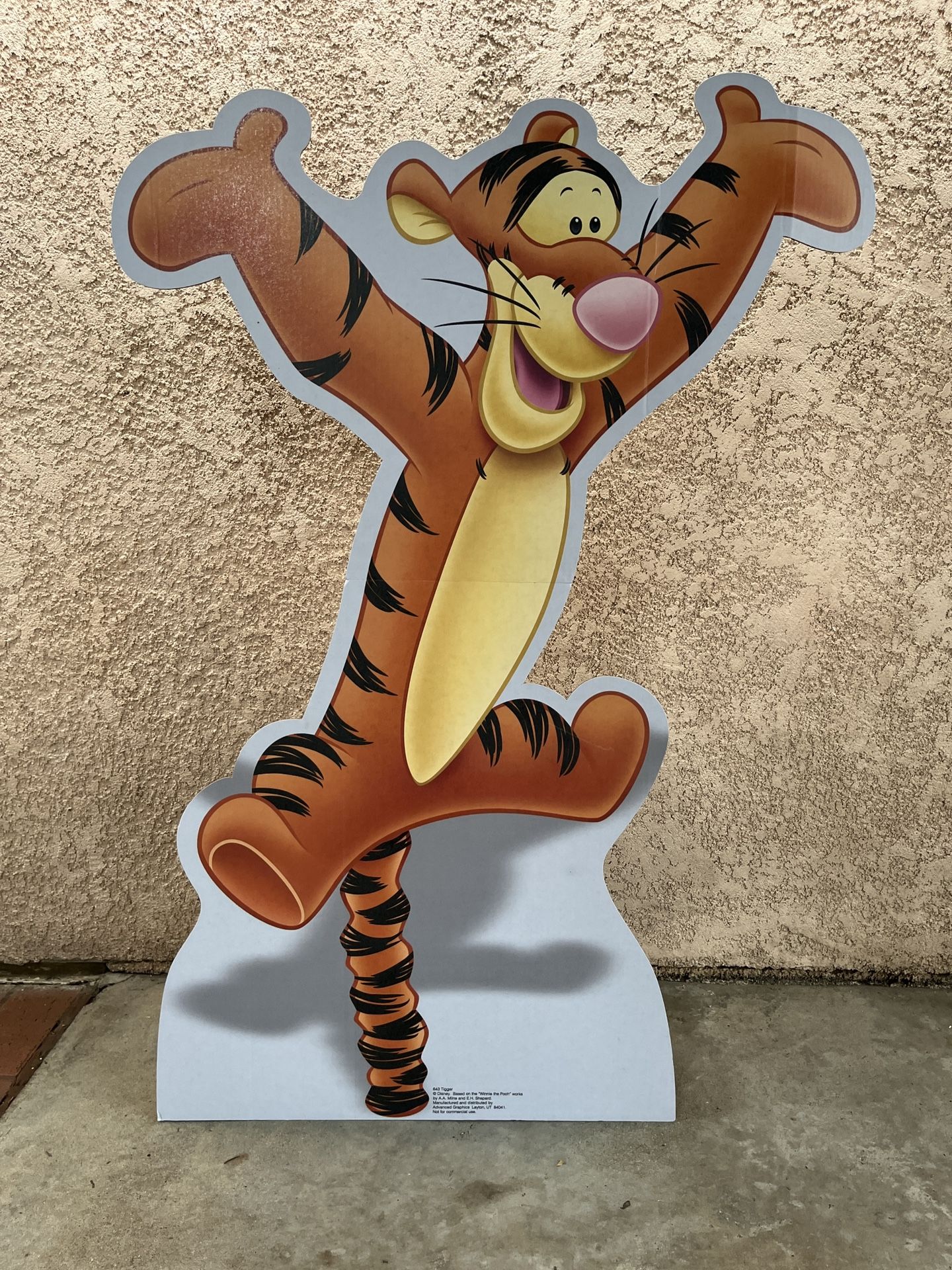 Tigger Life Size Cardboard Cutout for Sale in Los Angeles, CA - OfferUp