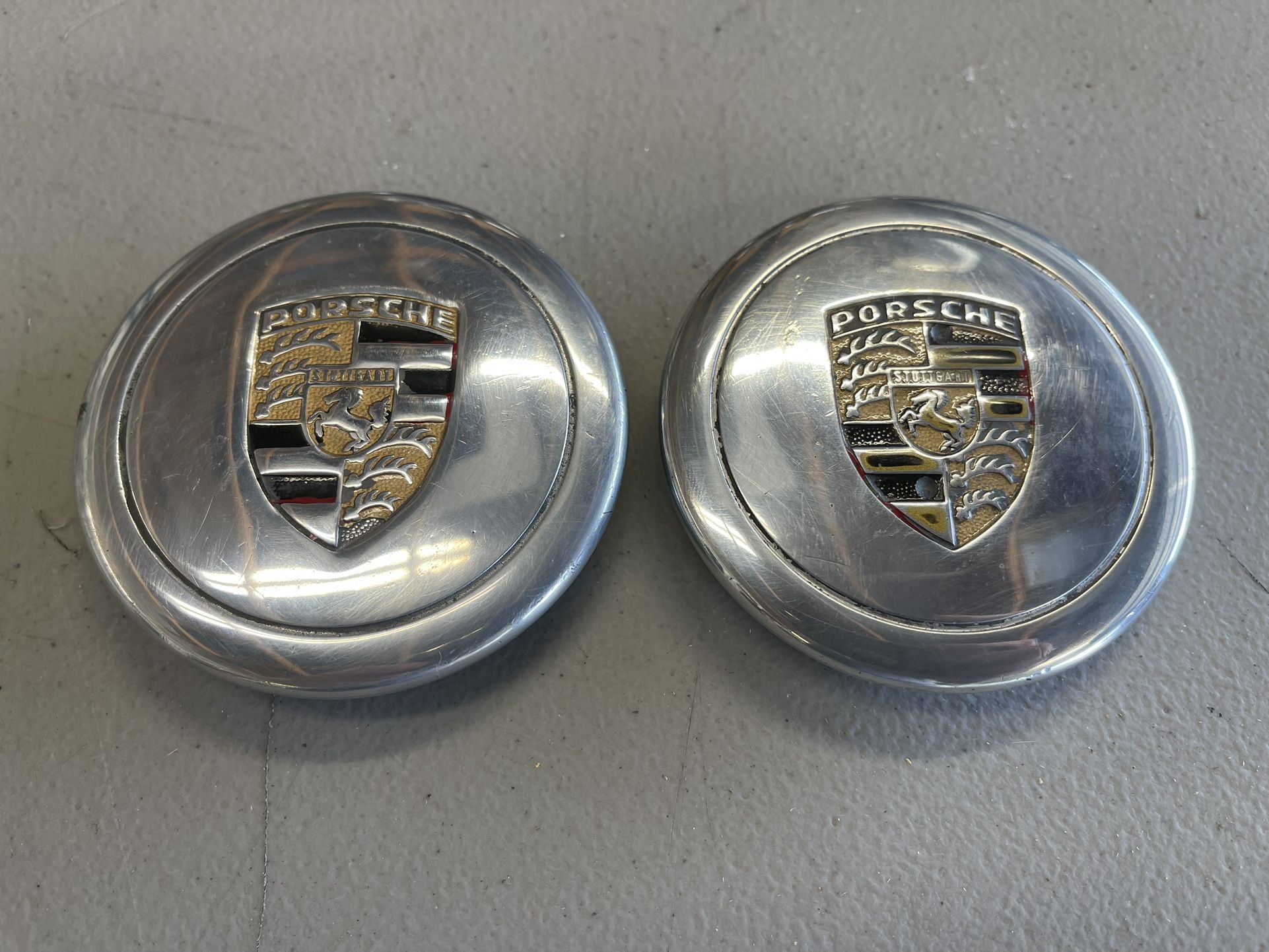 Porsche Fuchs Center Caps