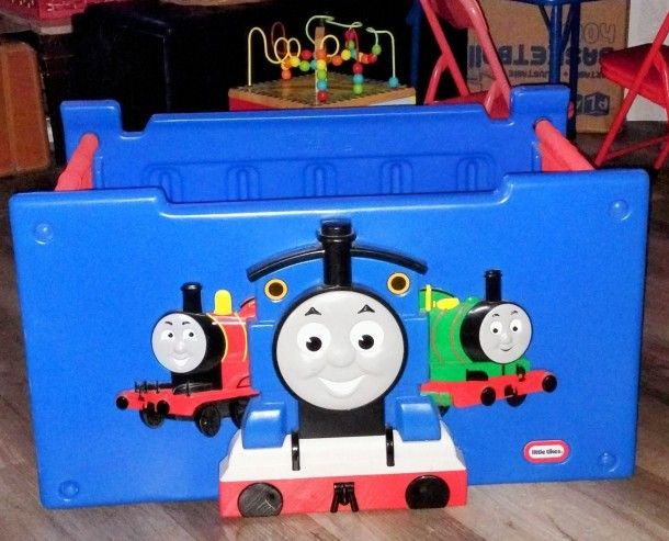 thomas and friends train toy box little tikes for Sale in San Antonio TX OfferUp