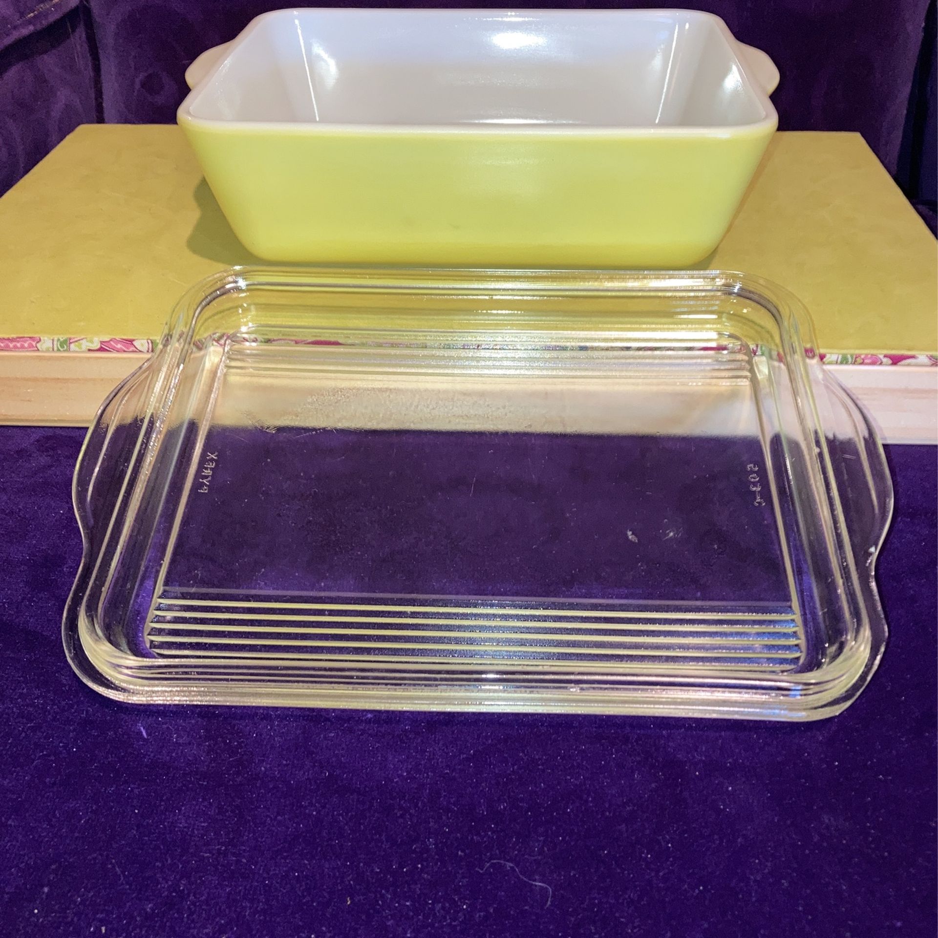 Vintage Pyrex Refrigerator Dish With Cover for Sale in Palm Beach ...