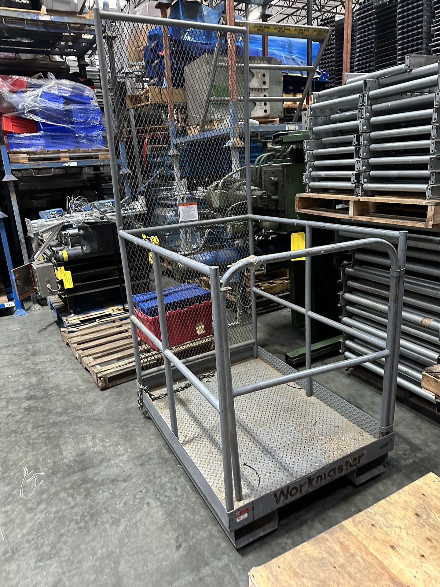 Forklift Work Platform Safety Cage (2person) for Sale in Rialto, CA ...