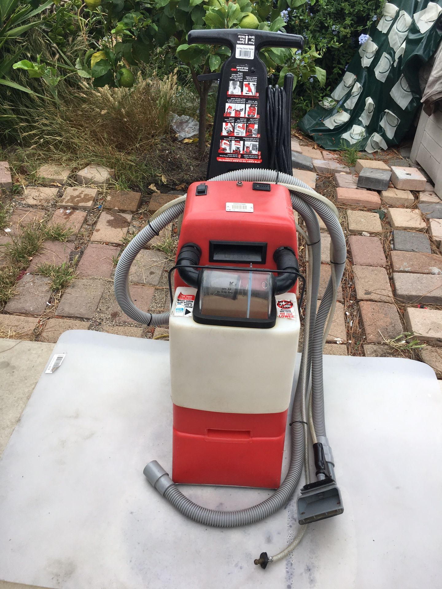 Rug doctor model EZ -1 MP-R2C With the hose and upholstery brush ...