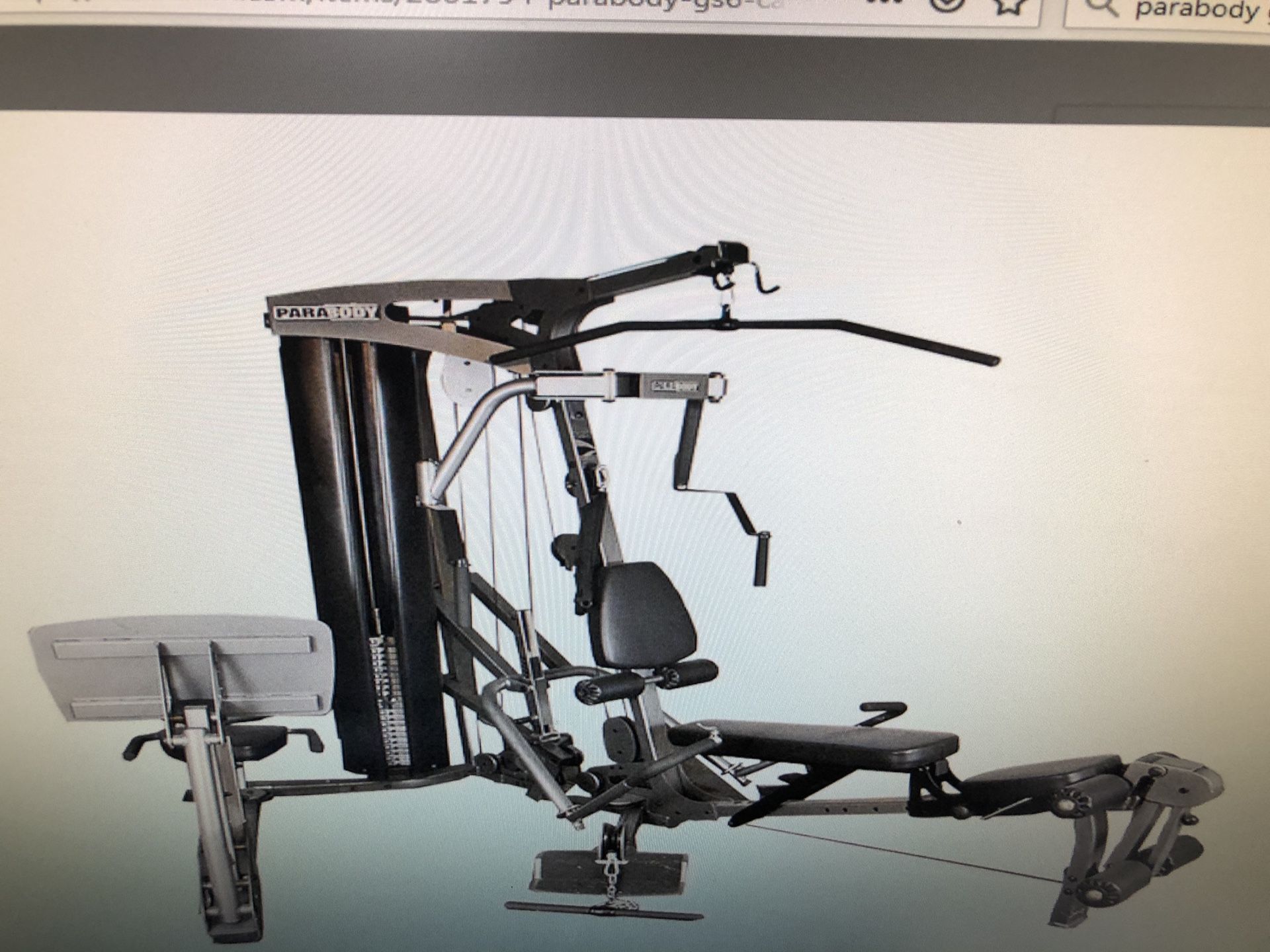 ParaBody GS6 Cable Motion Gym System with Leg Press for Sale in ...