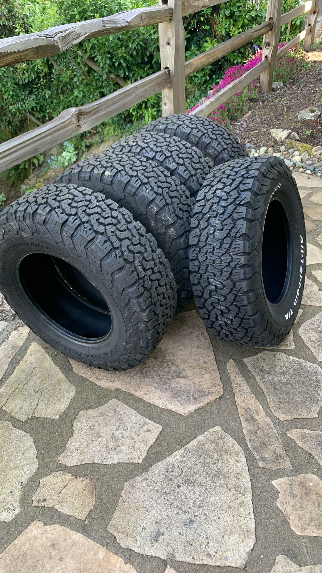 Used-BF Goodrich All Terrain TA K02 Tires for Sale in Tacoma, WA - OfferUp