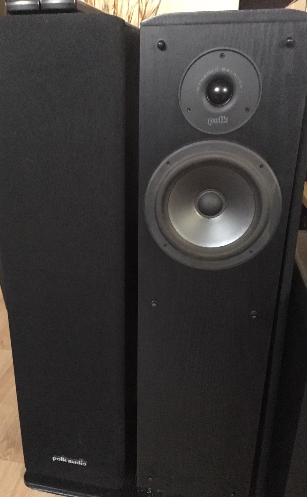 2 Polk Audio Home RT8 Tower Speakers, Sub Woofer is Sold, see ...
