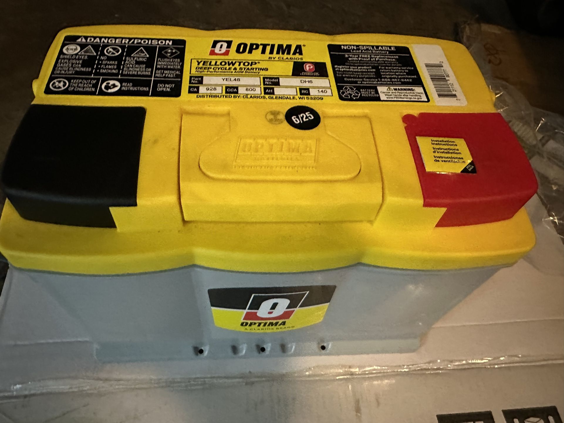Optima Battery for Sale in Anaheim, CA - OfferUp