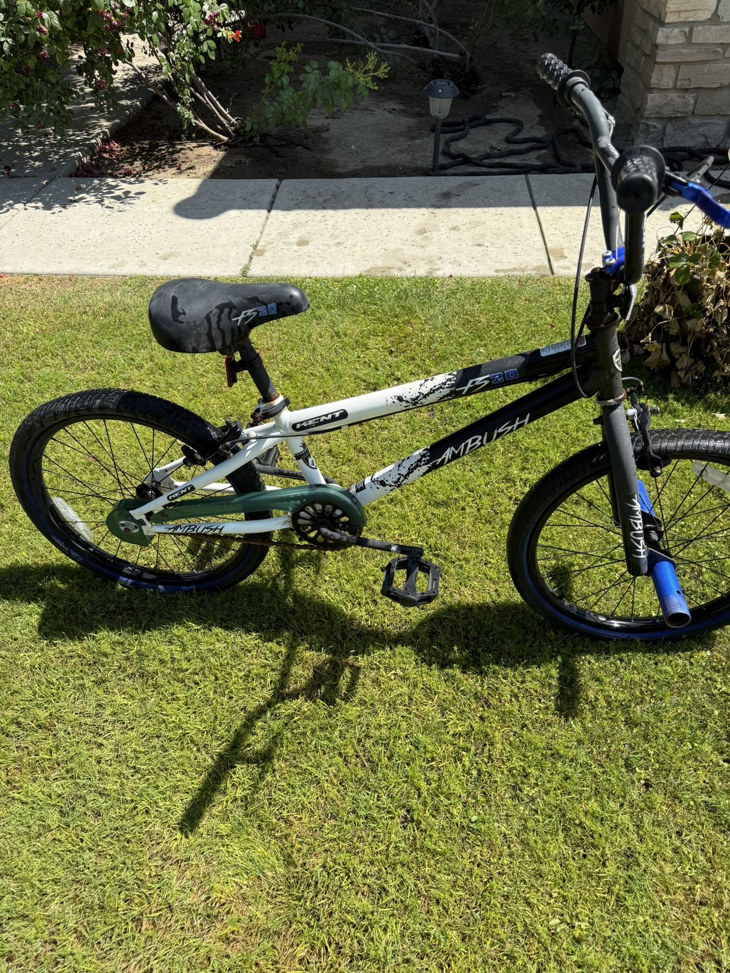 20" Kent Ambush BMX Bicycle, 20" Wheels, Blue