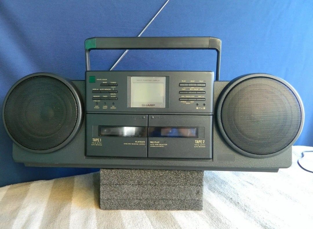 VINTAGE SHARP BOOMBOX CD-S77 (GY) MADE IN JAPAN for Sale in Santa Ana ...