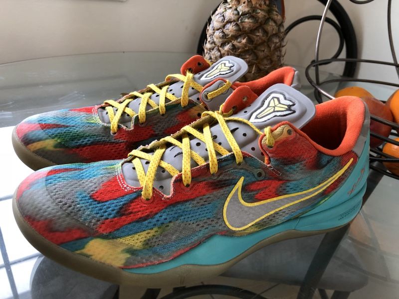 Kobe 8 Yellow Red