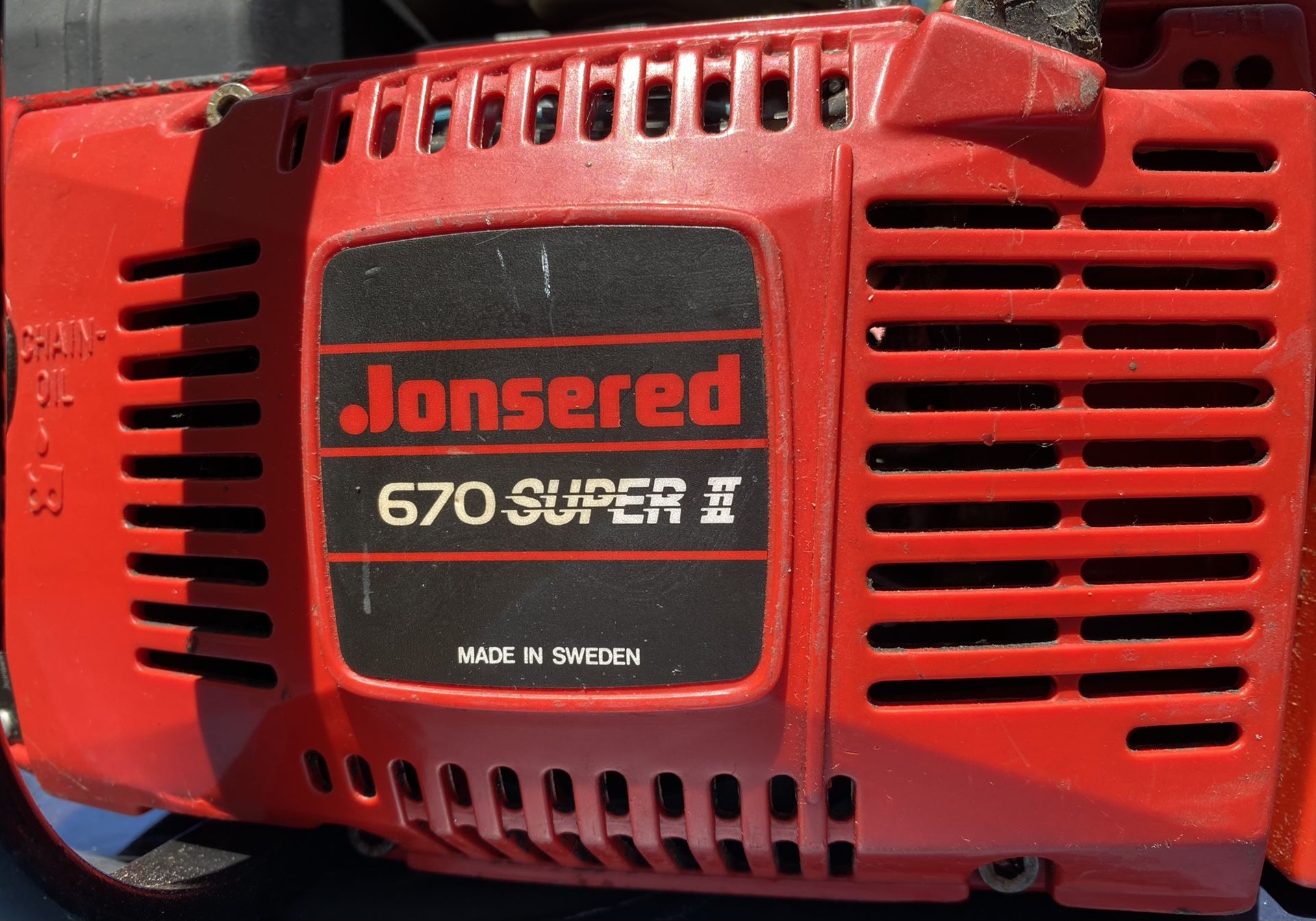 Jonsereds 670 Super II mint condition Free Shipping ! for Sale in Maple ...
