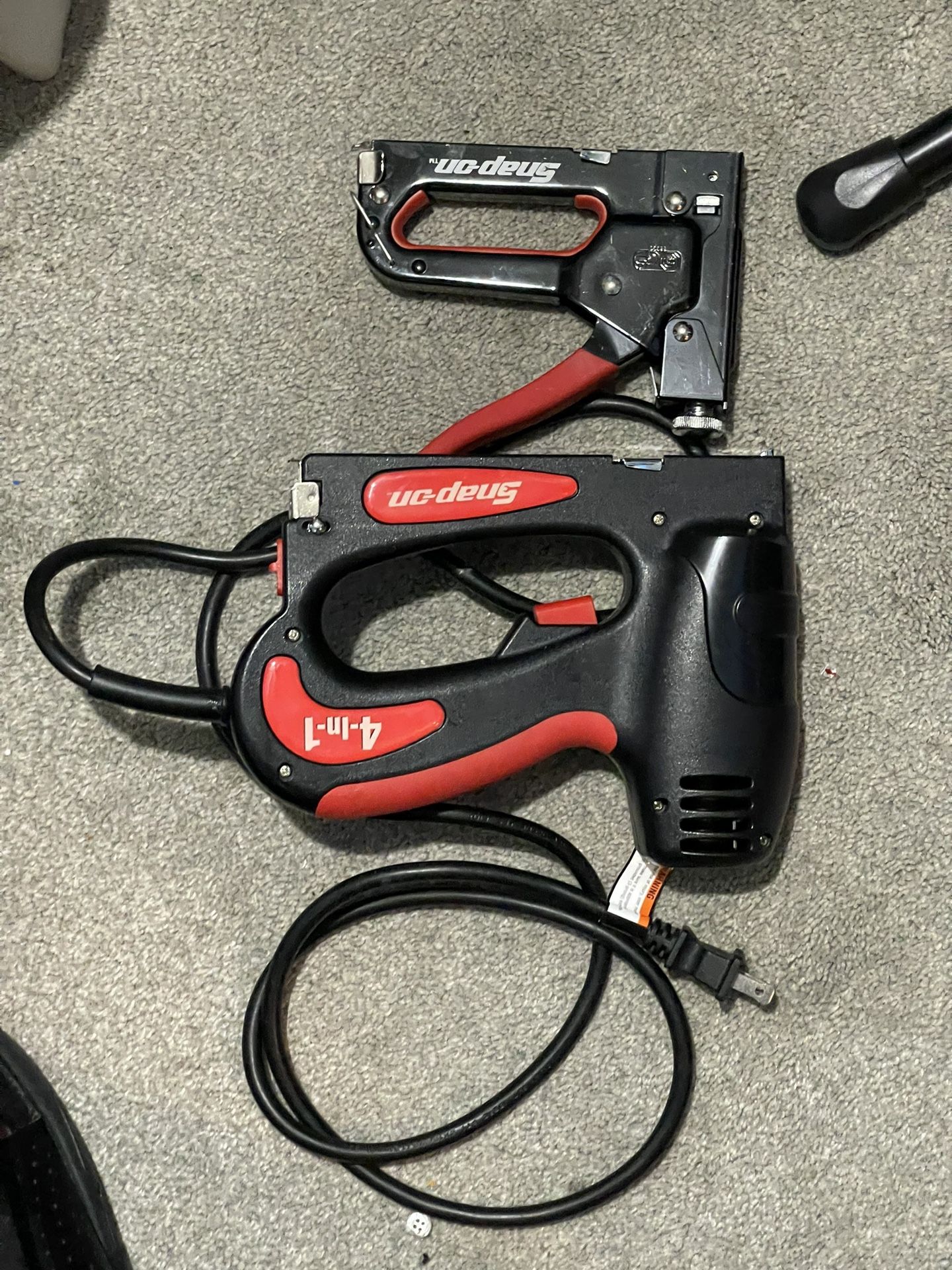Snap on brad nailer store