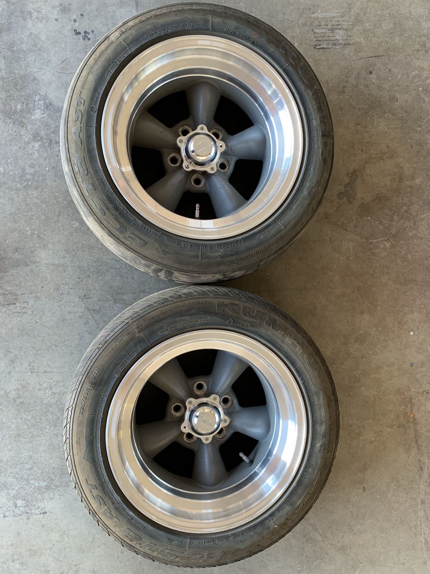 American Racing torque thrust D 15x8 4.75 Chevy pattern for Sale in ...