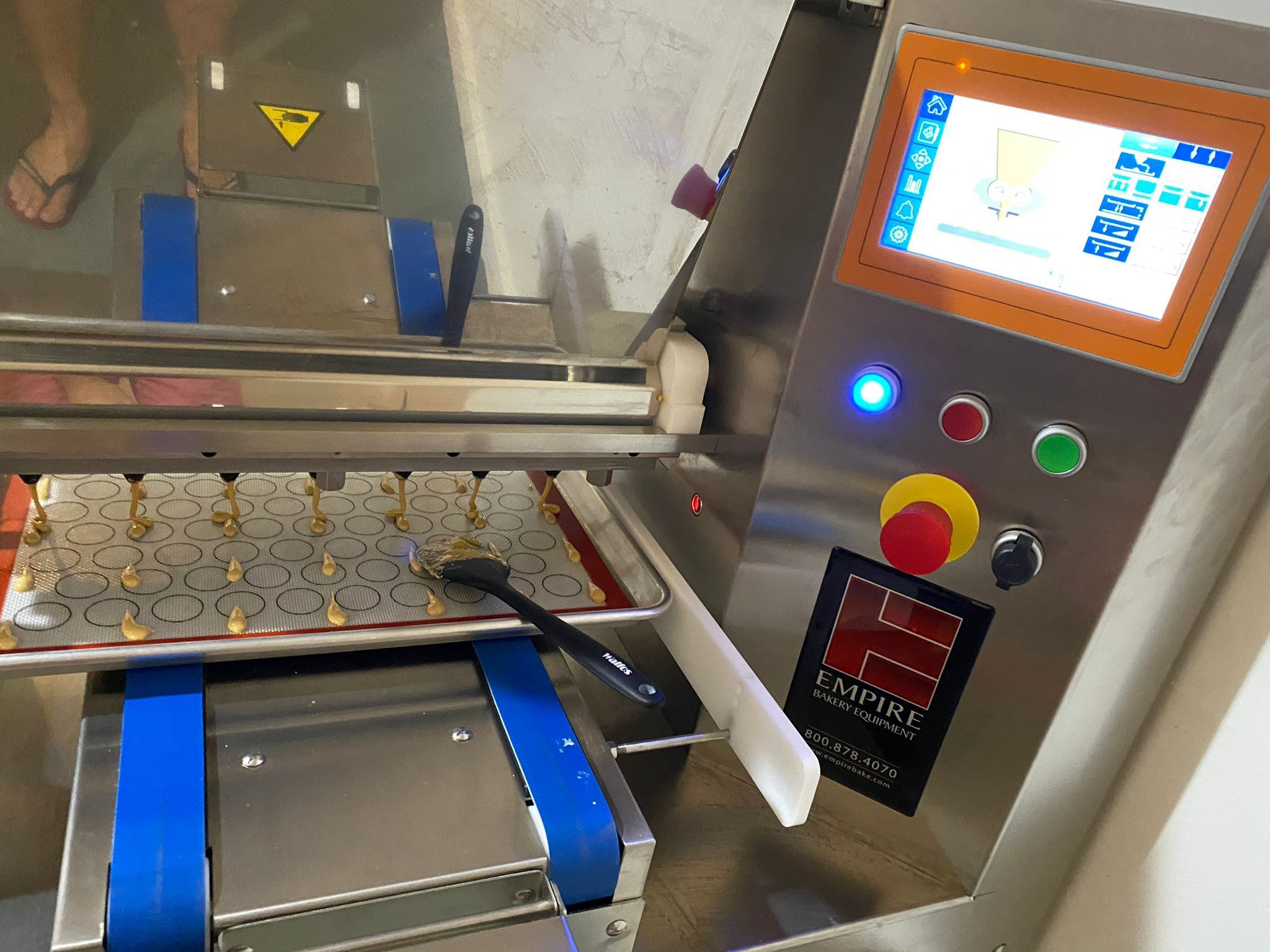 MIMAC BABYDROP TABLE TOP COOKIE MACHINE FOR THE PRODUCTION OF DROPPED ...