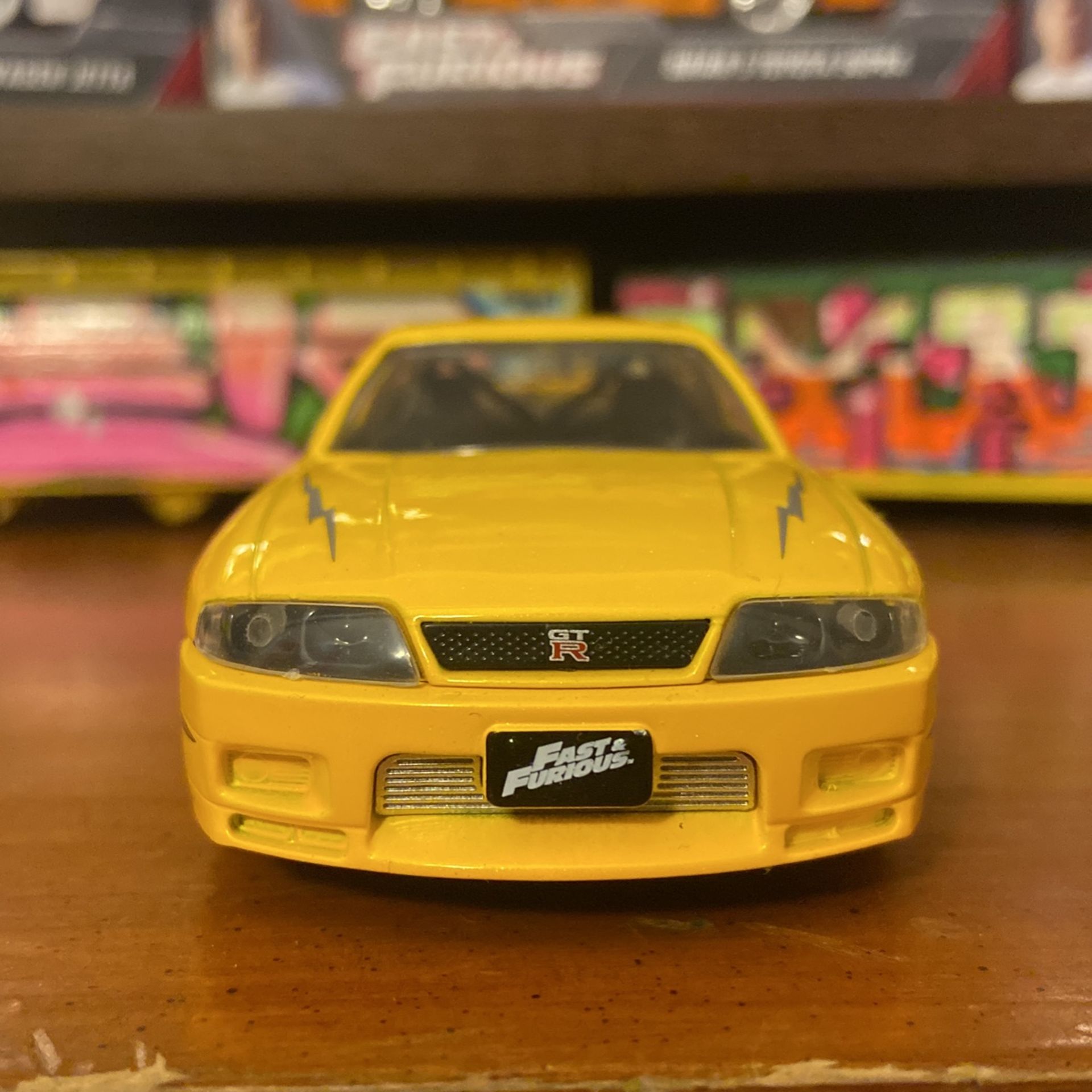 Fast And Furious Yellow Skyline
