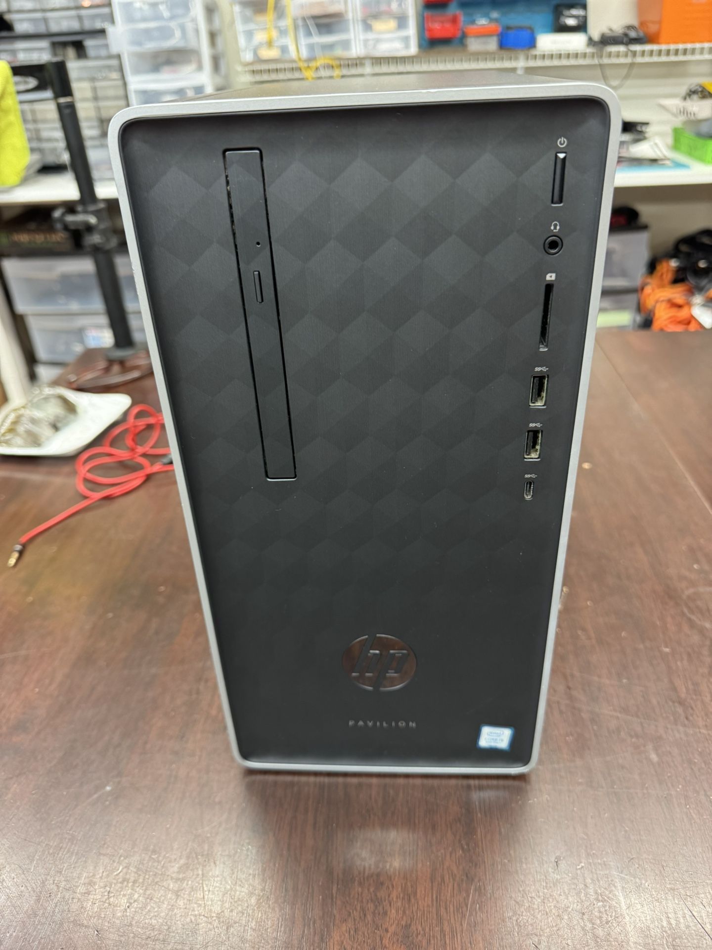 HP Pavilion 590 Desktop – i5‑8400 | 12 GB RAM | DVD‑Writer | Windows 11 ...