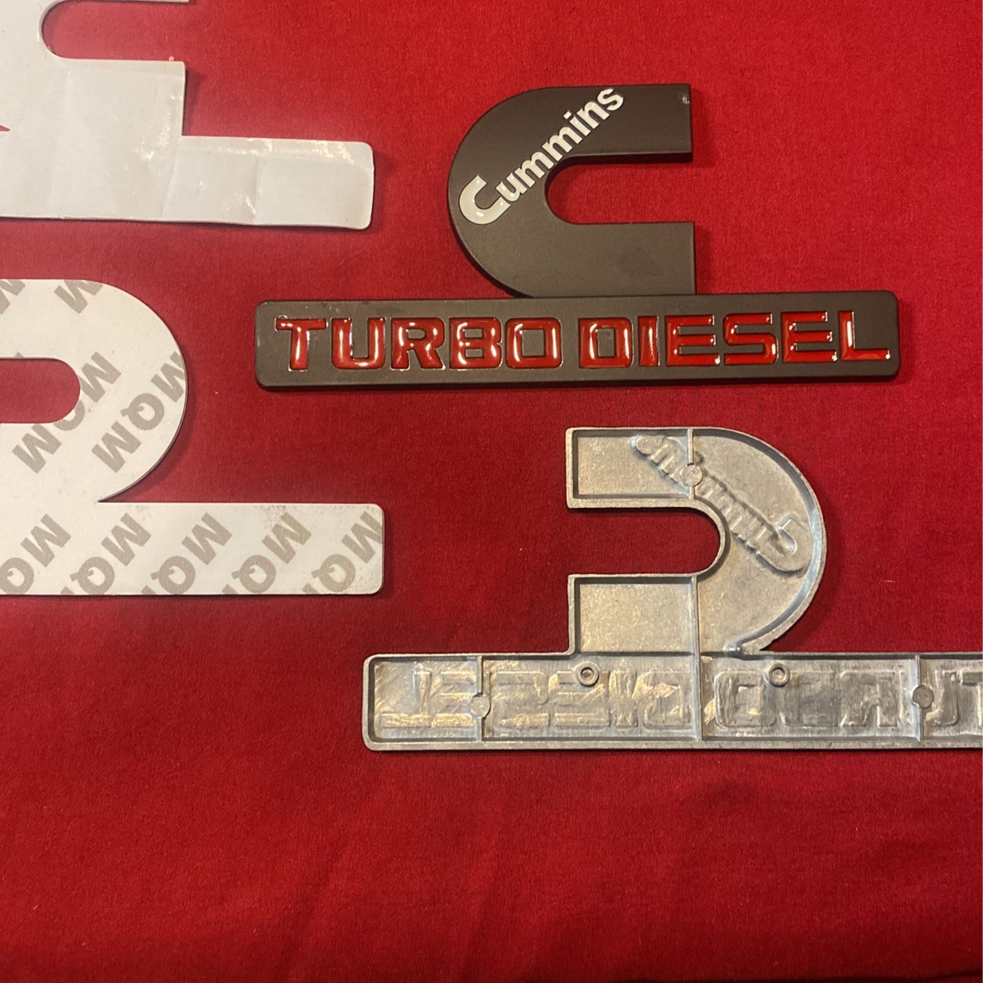 Cummins Turbo Diesel Emblem