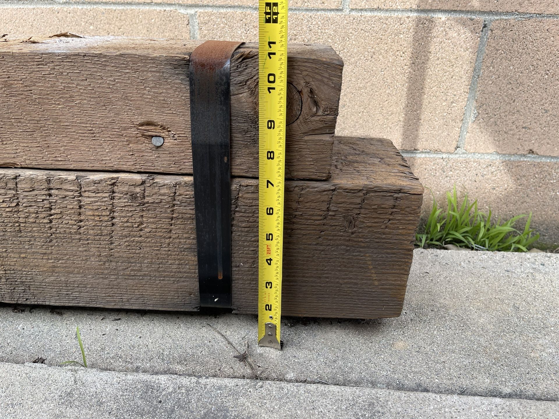 2 Very Large Pieces Of Wood Lumber Reclaimed for Sale in San Pedro, CA ...