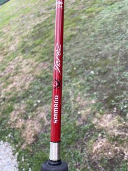 Red Saltwater Fishing Rod