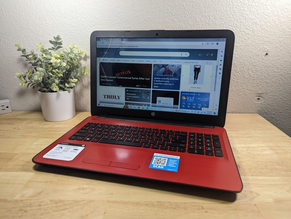 Red HP 15 Inch Notebook Touchscreen Laptop for Sale in Phoenix, AZ ...