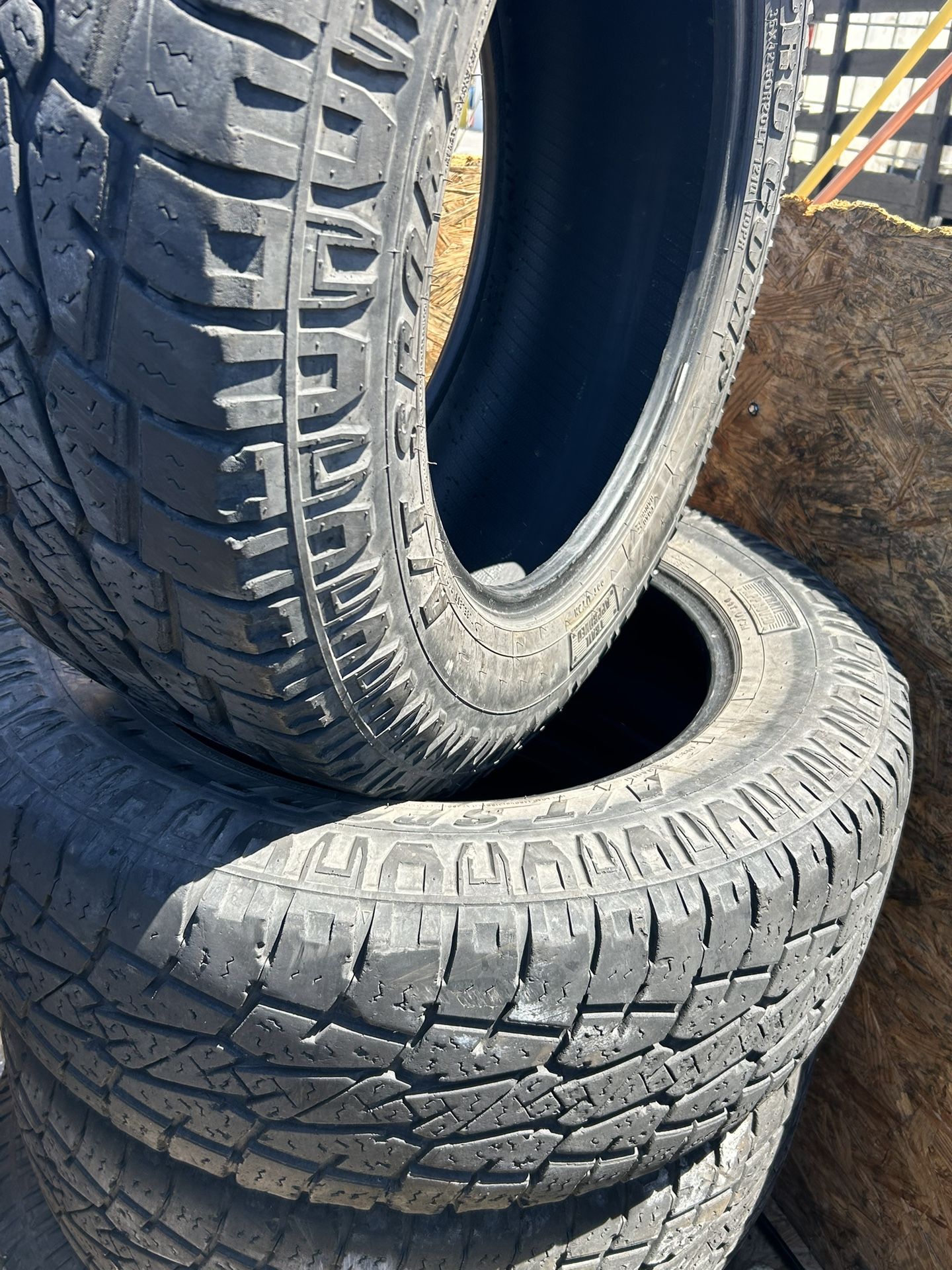 4 TIRES SET 35/12.50/20 PRO COMP SPORT for Sale in North Las Vegas, NV ...