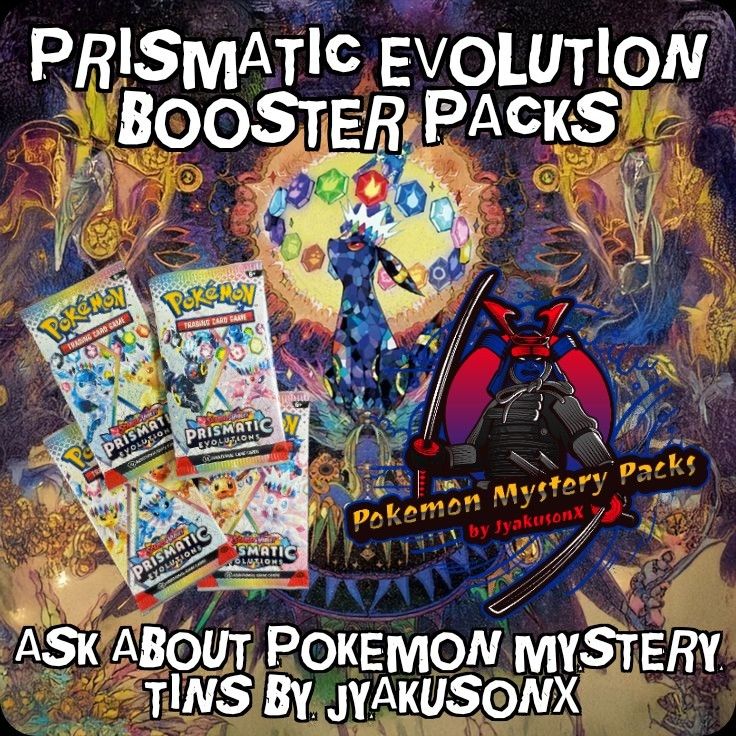 Pokemon Prismatic Evolutions Booster Packs for Sale in Merced, CA - OfferUp