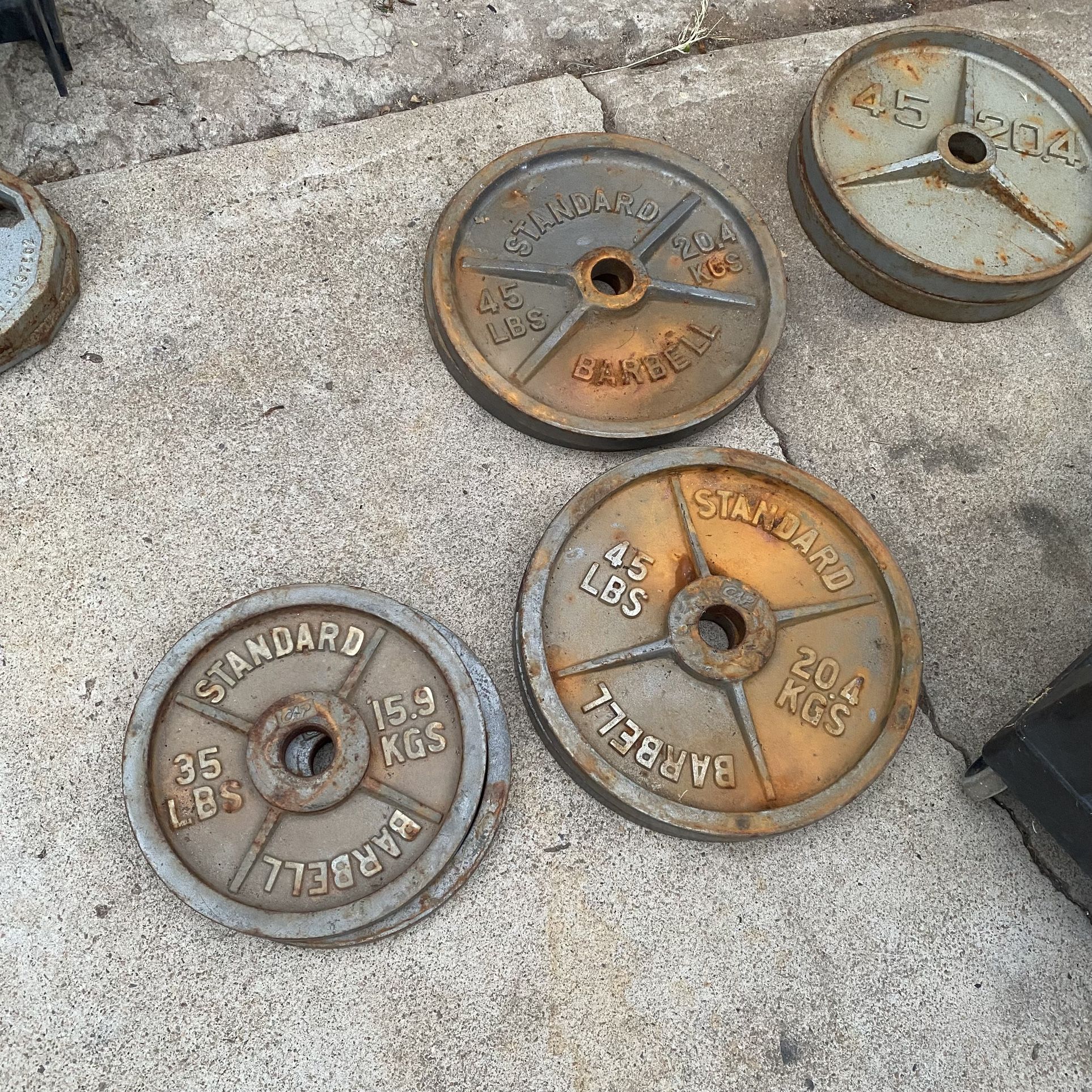 340lbs Olympic Weight Plates for Sale in Chula Vista, CA - OfferUp