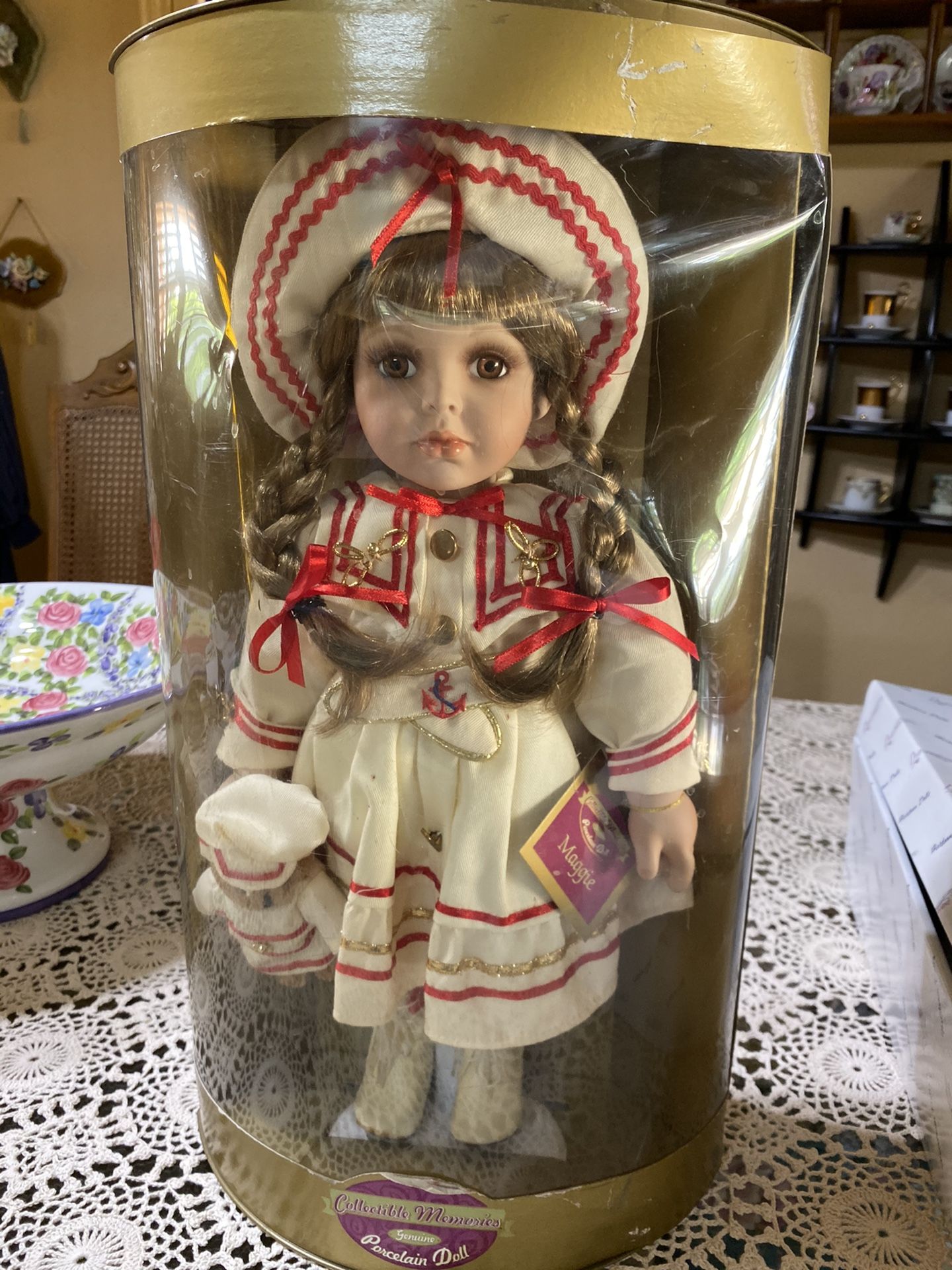 Collectible Memories Genuine Porcelain Doll