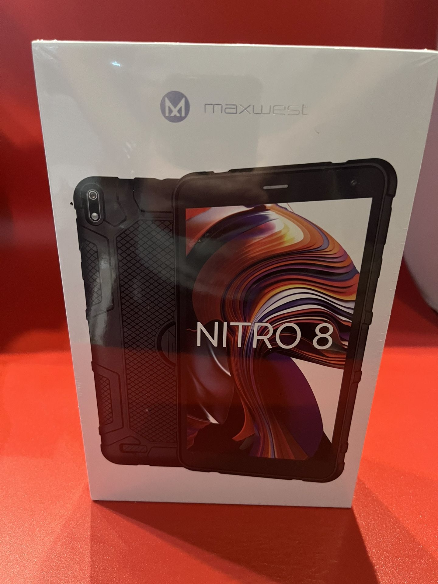 Brand New MaxWest NITRO 8 android tablet with case 8-inch WiFi+4G ...