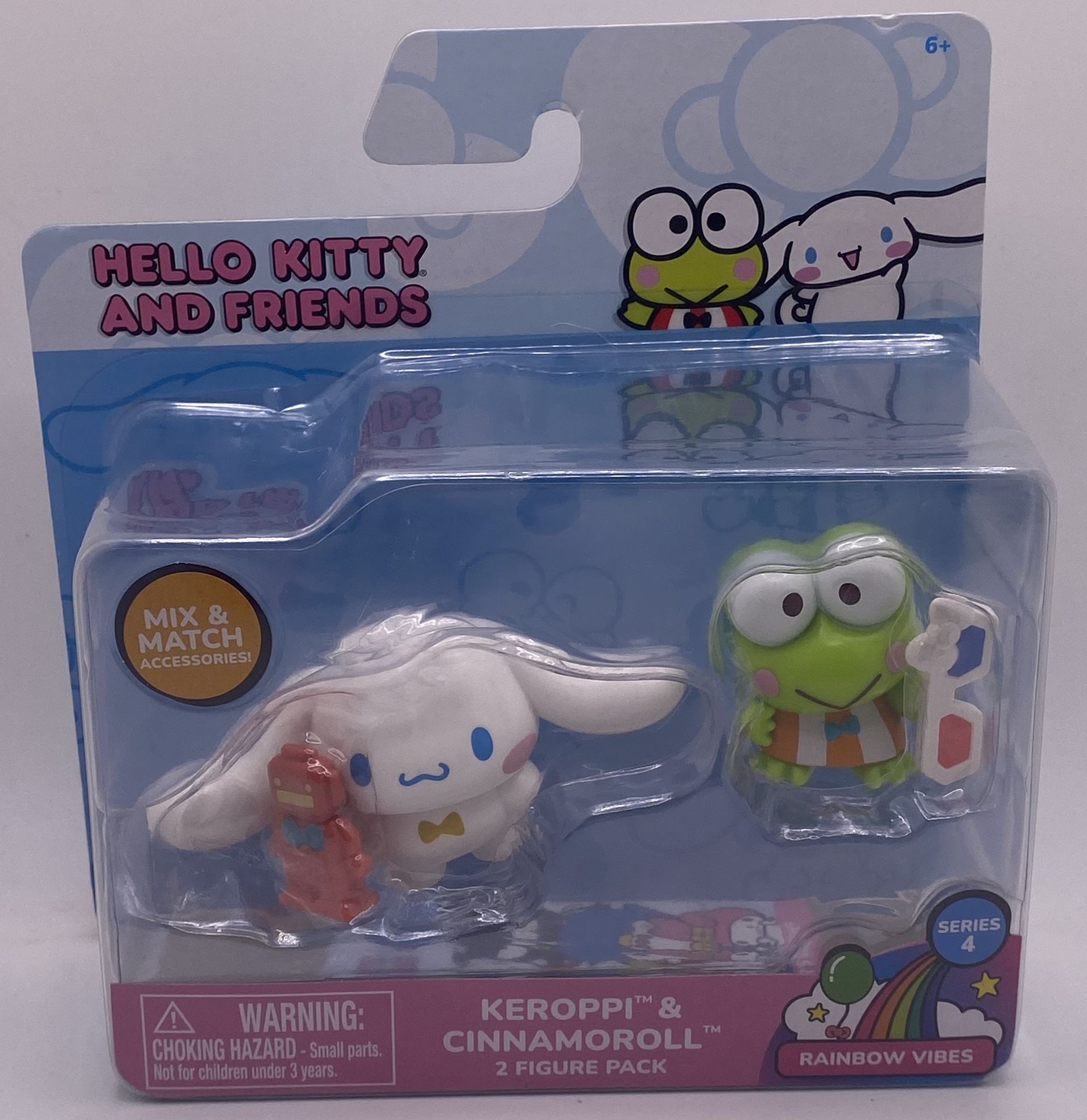 Keroppi & Cinnamoroll 2 Pack Figure New Hello Kitty & Friends Sanrio ...