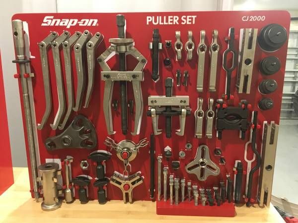 Snap On Master Interchangeable Puller Set CJ2000 Tool Board Cabinet for Sale in Fort Myers, FL ...