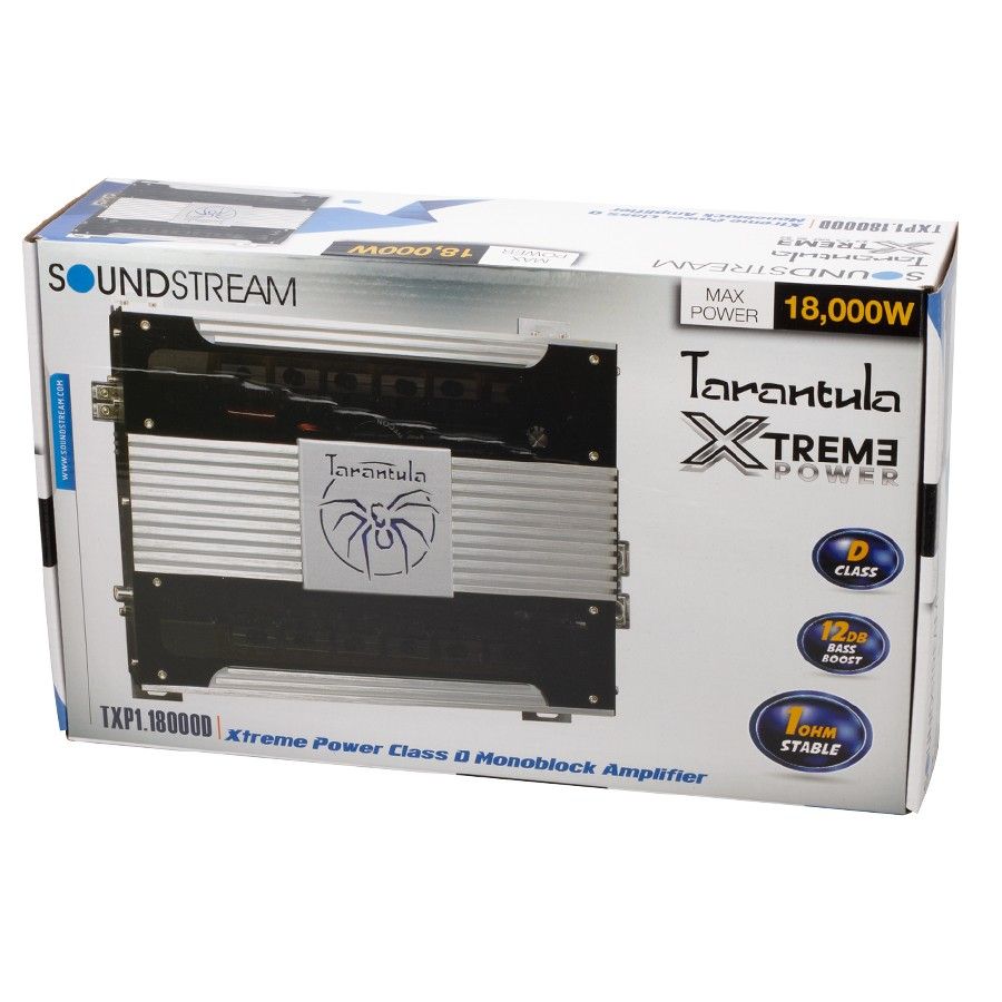 SoundStream TXP1.18000D Tarantula Xtreme Power Full Range Mono ...