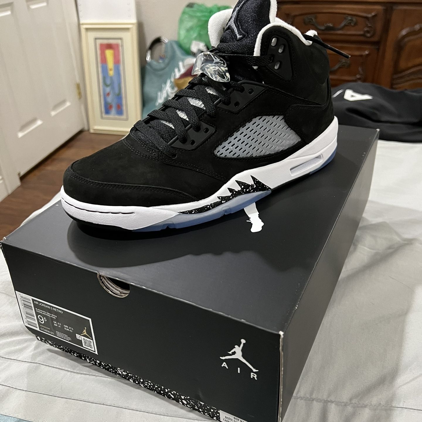 Retro 5 Jordans Oreo