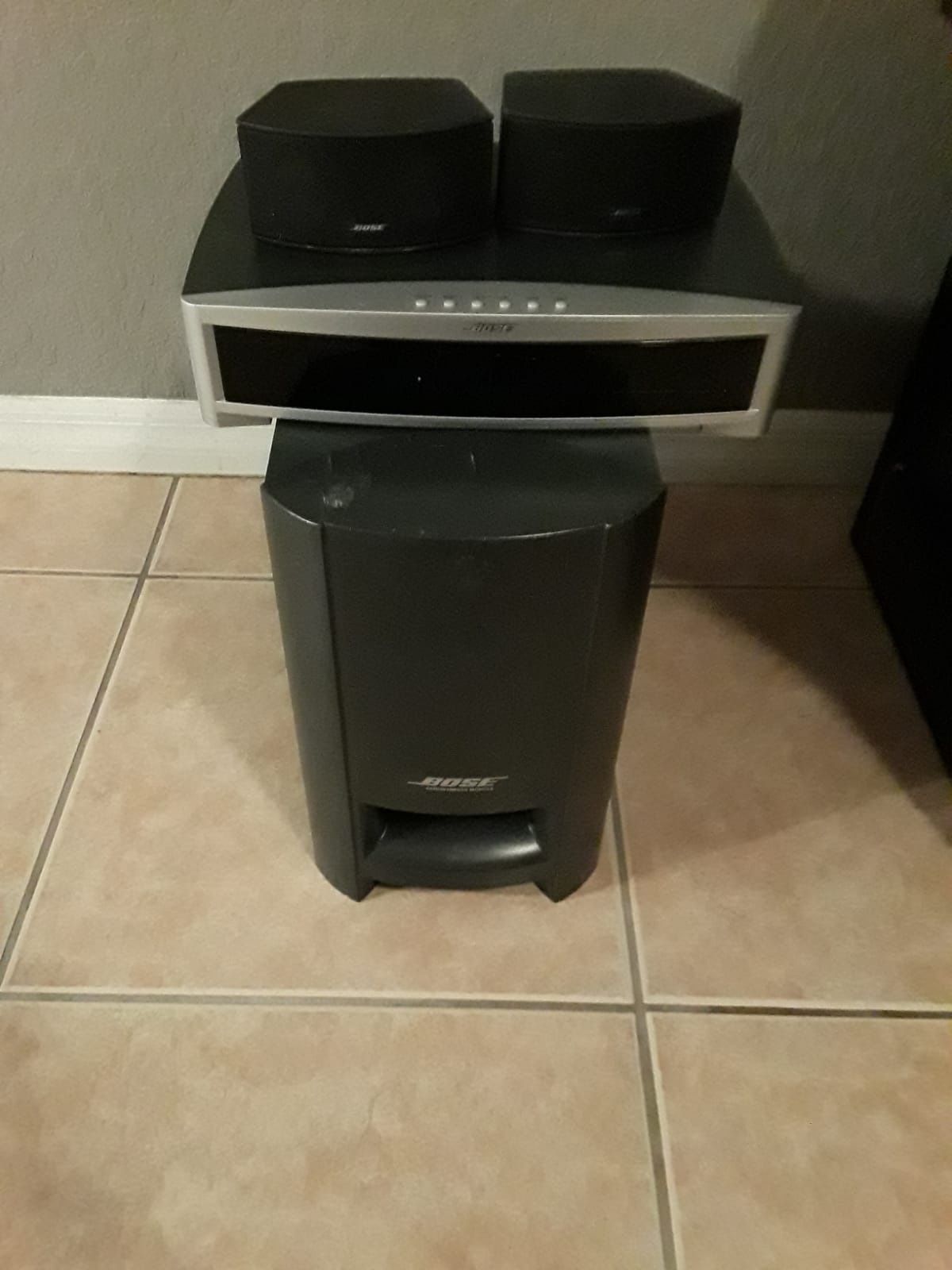 Bose surround sound 5.1 Dolby system aux/cd/dvd remote control for Sale ...