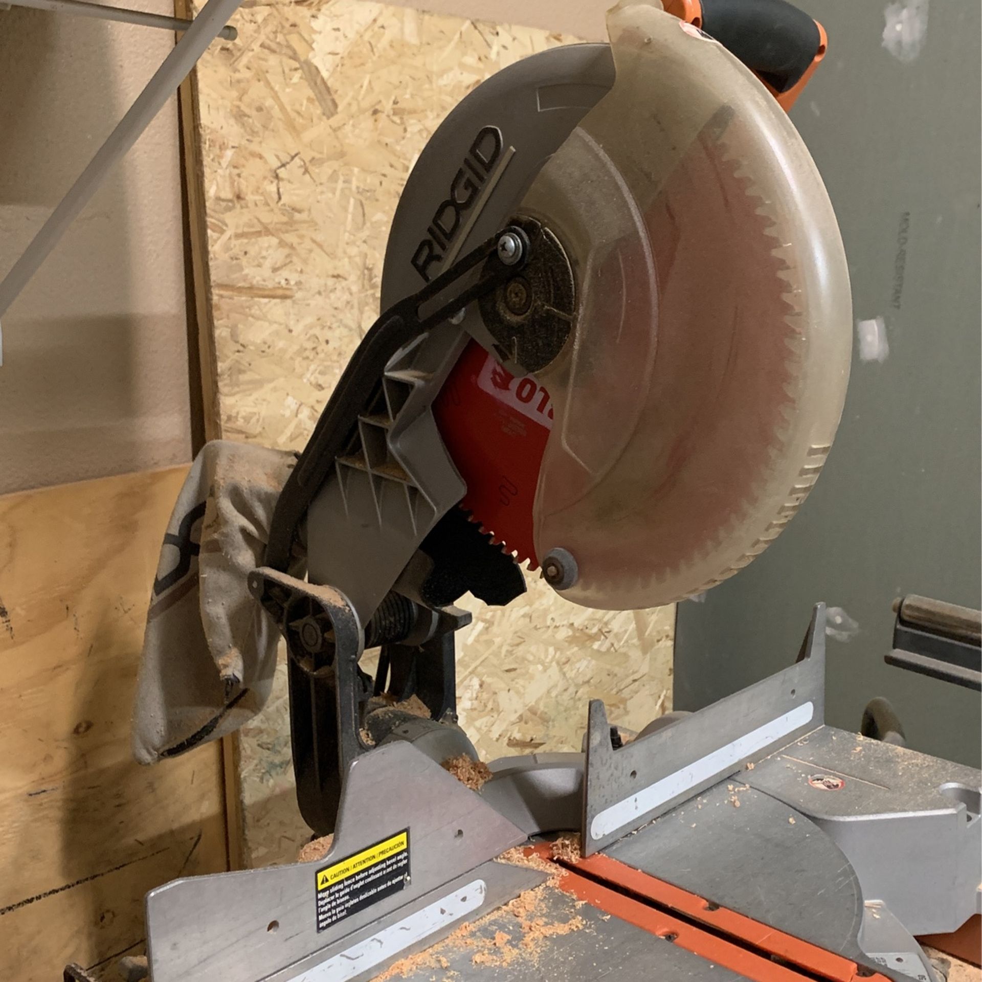 Ridgid R4120 Miter Saw And Utility Vehicle (MS-UV) for Sale in ...