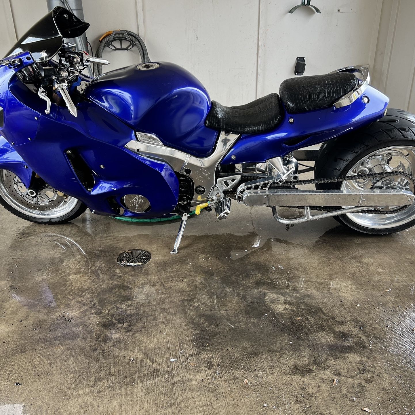 Custom Blue Hayabusa